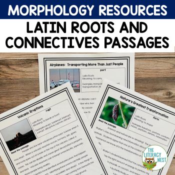 Morphology Reading Passages for Latin Roots and Connectives - The ...