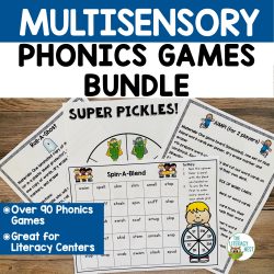 Phonics Packs: -NK Glued Sounds | Multisensory Phonics Approach Orton ...