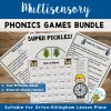 Orton-Gillingham: Multisensory Phonics Games Activities Bundle - The ...