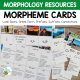 Morpheme Cards for Prefixes, Suffixes, Roots, Greek Forms - The ...