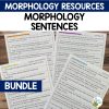 Morphology Reading Passages for Prefixes, Suffixes, Roots, Greek Forms ...