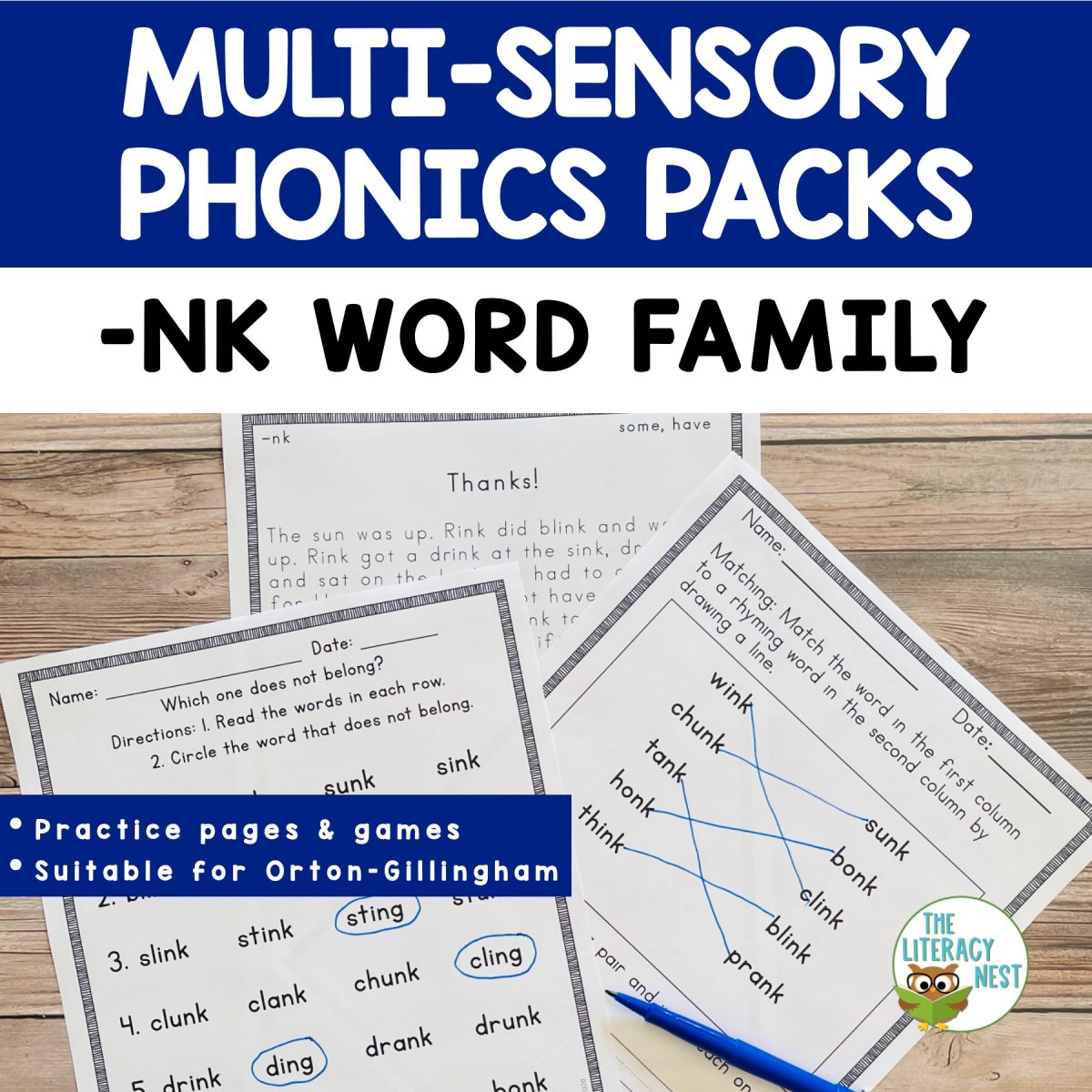 Phonemic Awareness Multisensory Cards Orton-Gillingham Teaching ...