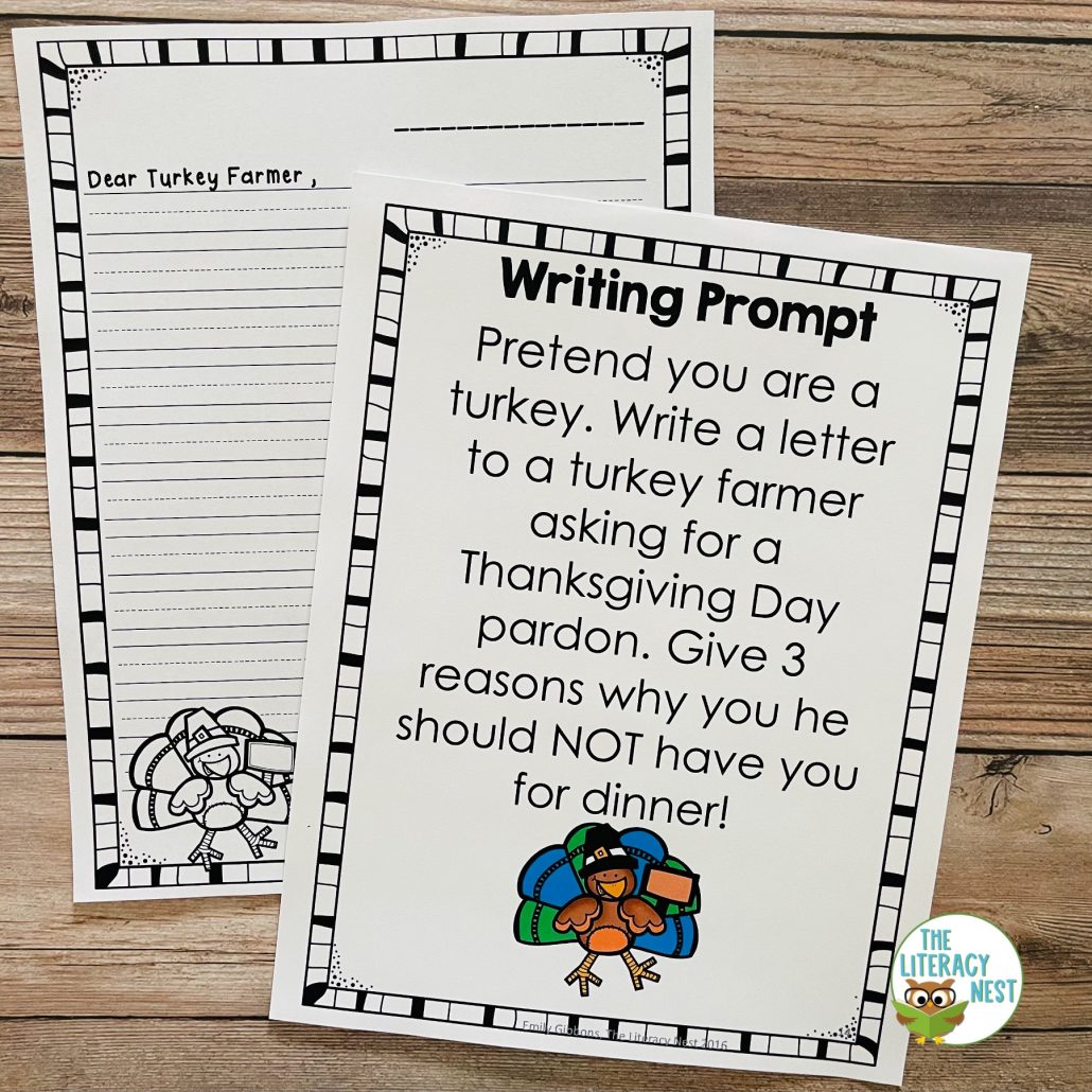 Thanksgiving Writing Activities & Non-fiction Reading for November ...