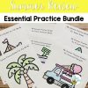 Summer Review Phonics Activities Bundle - The Literacy Nest