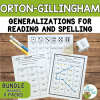 Reading and Spelling Rules for Systematic Phonics and Orton-Gillingham ...