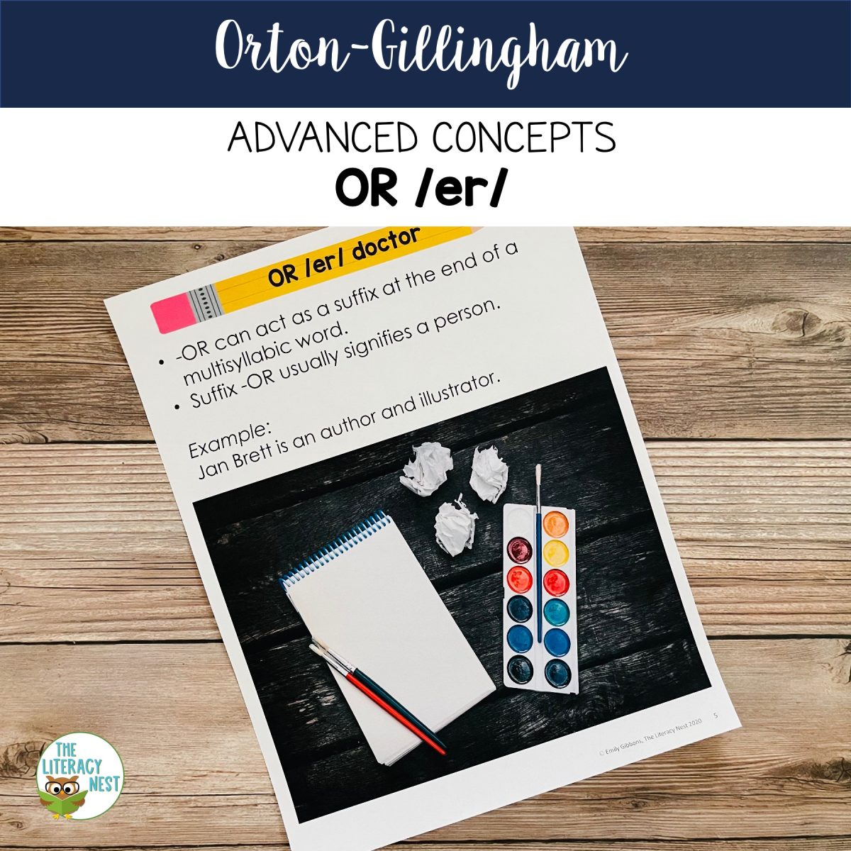 Advanced Orton-Gillingham Activities for OR /er/ - The Literacy Nest