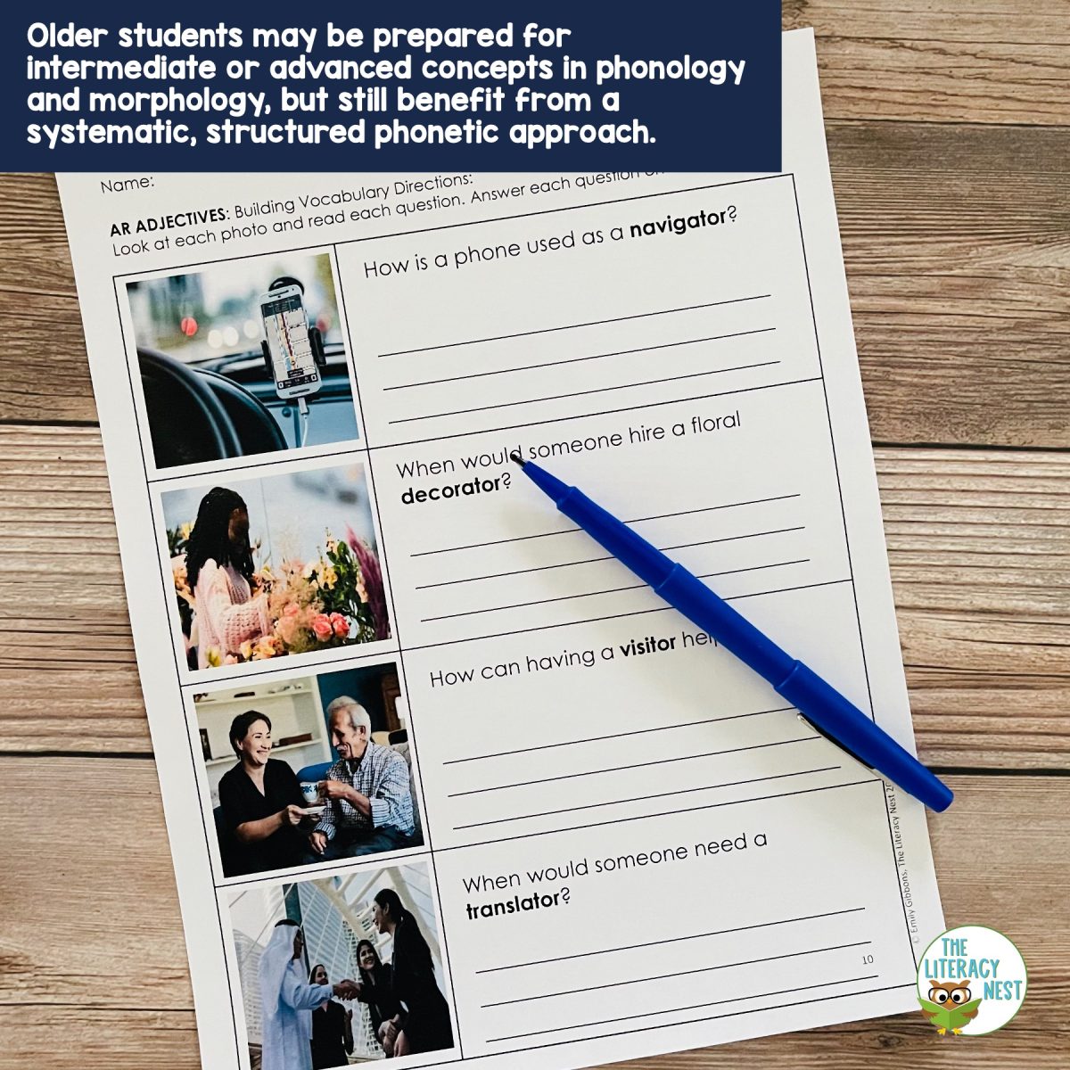 Advanced Orton-Gillingham Activities for OR /er/ - The Literacy Nest