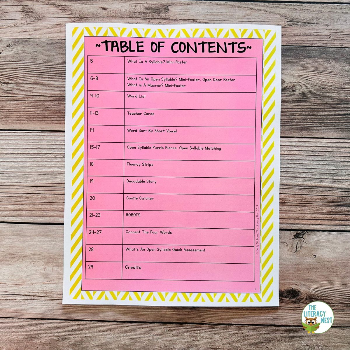 Open Syllables Orton-Gillingham Activities - The Literacy Nest