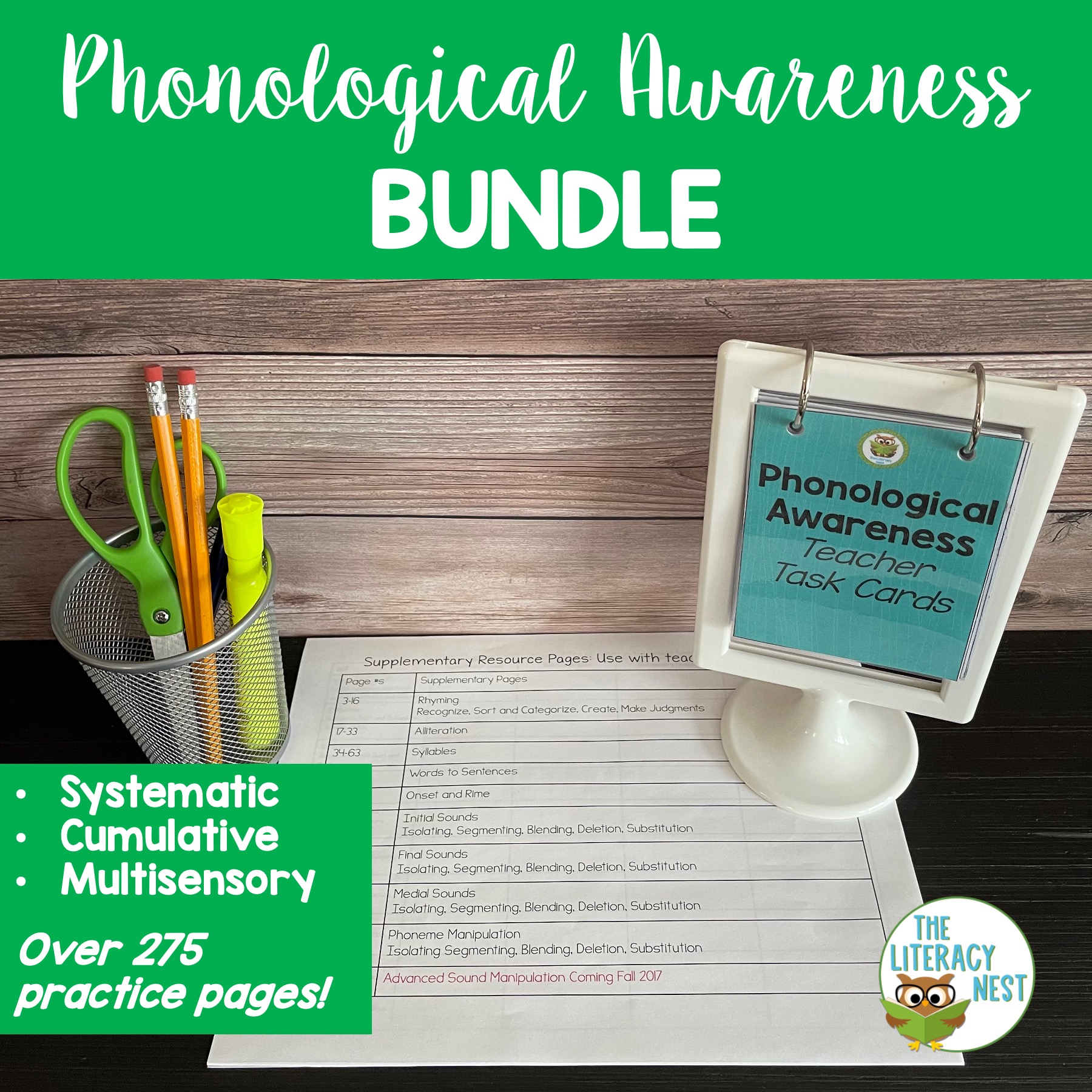 Phonological Awareness Curriculum Multisensory Reading Intervention ...
