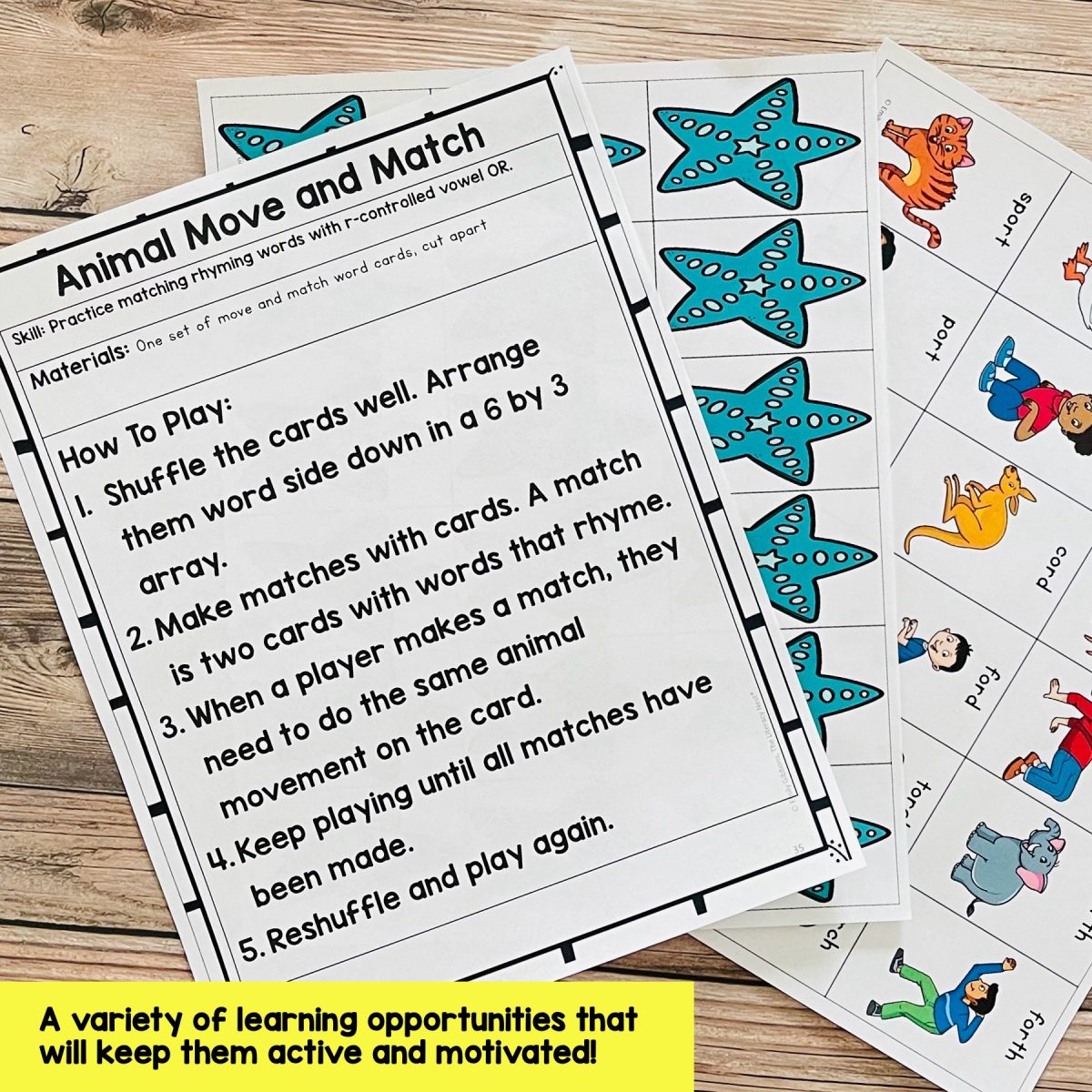 Summer Review: R-Controlled Vowels | Phonics Packs Activities ...