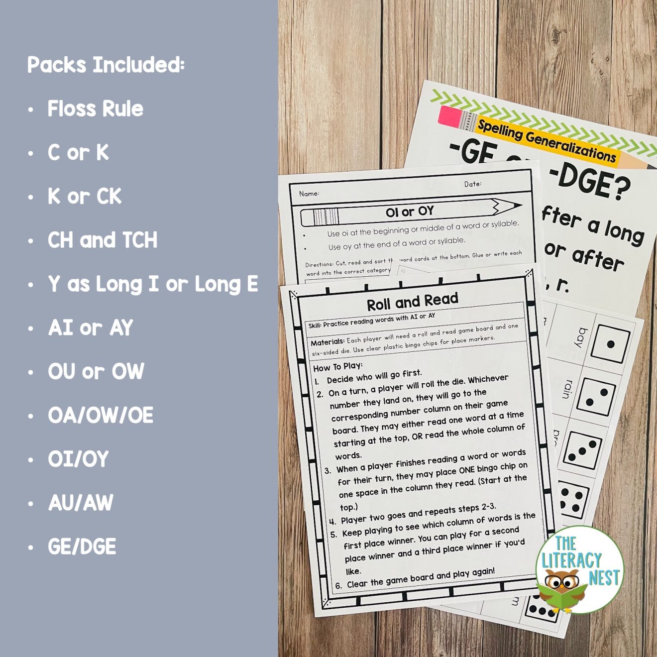 Reading and Spelling Rules for Systematic Phonics and Orton-Gillingham ...