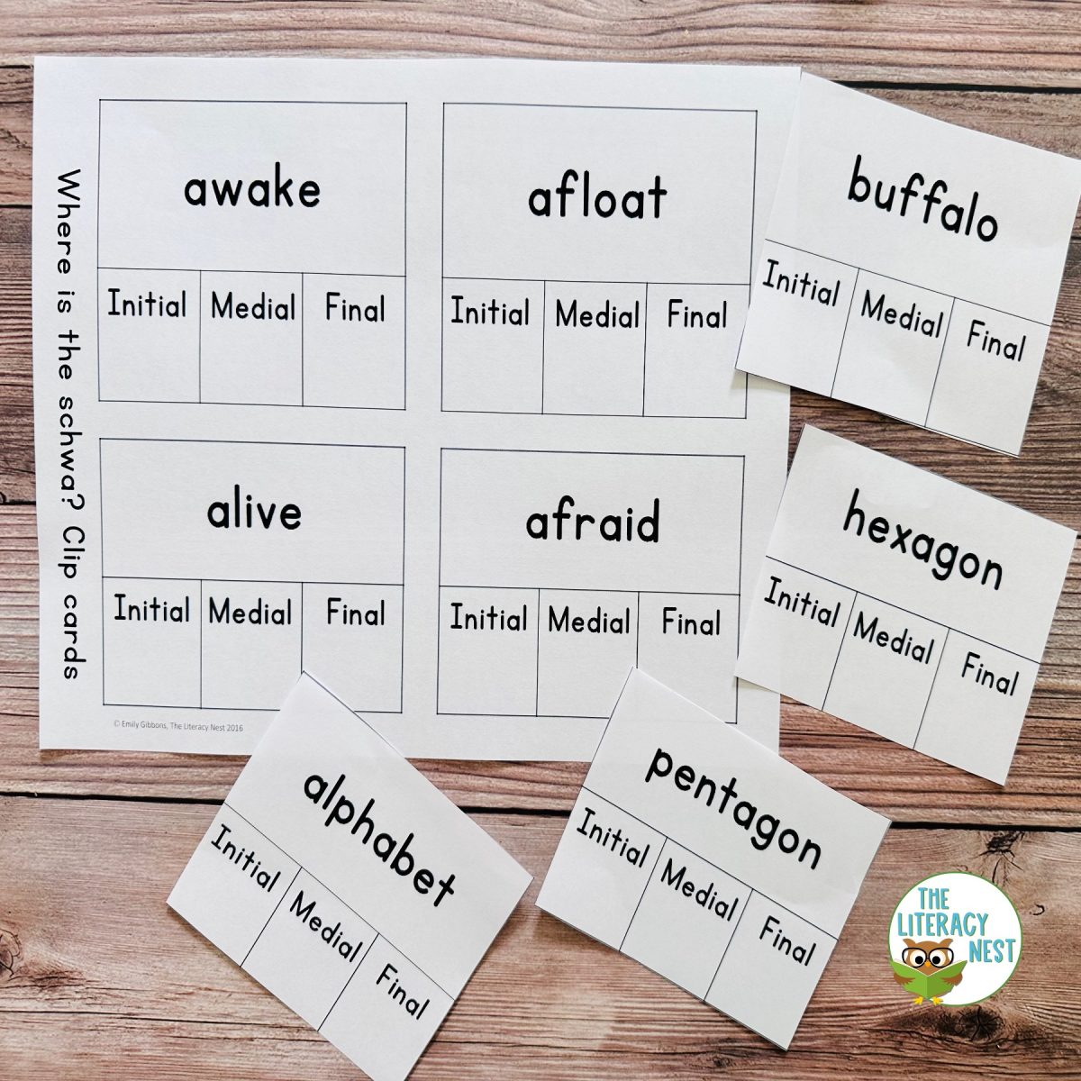 Schwa Sound Spelling Activities for Orton-Gillingham Lesson Plans - The ...
