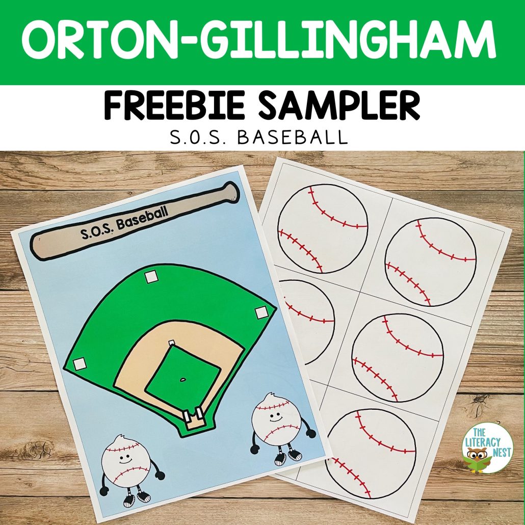 Orton-Gillingham Activities: FREE SOS Spelling Game Multisensory ...