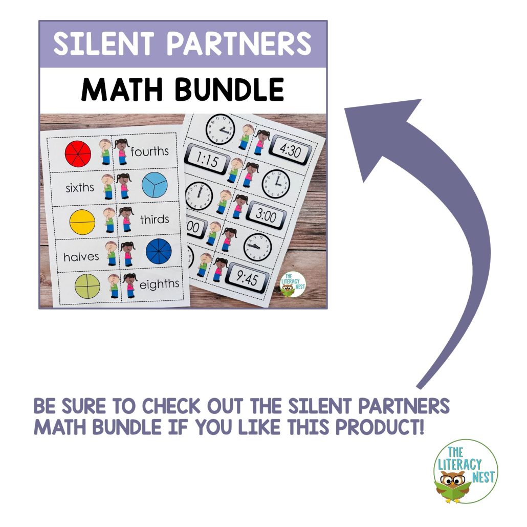 Silent Partners Math Games Sampler - The Literacy Nest