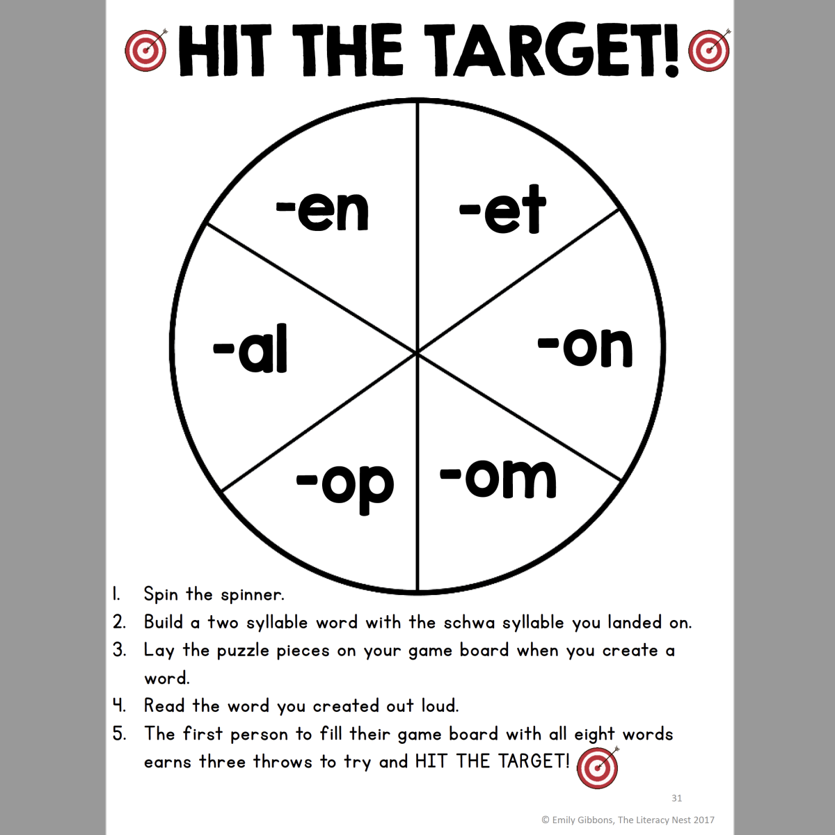 Schwa Sound Spelling Activities for Orton-Gillingham Lesson Plans - The ...