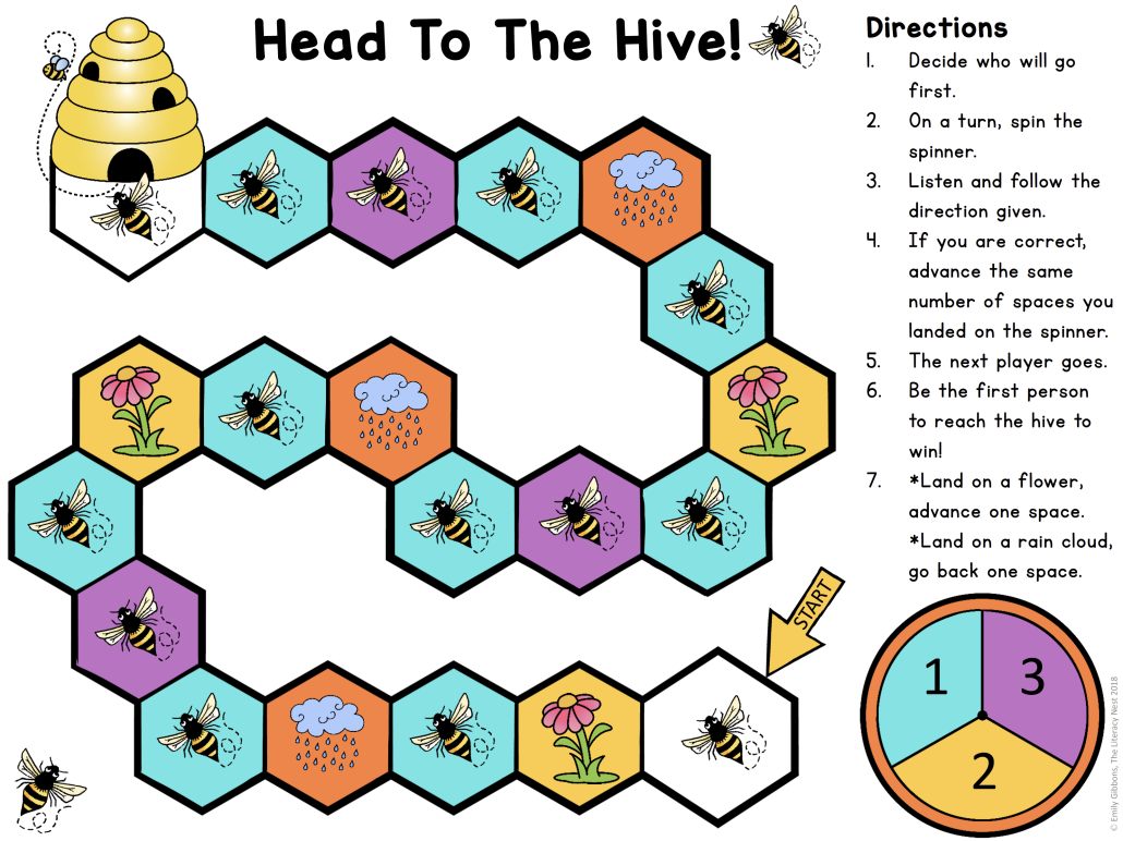 Low-Prep Game Boards with Editable Activity Templates - The Literacy Nest