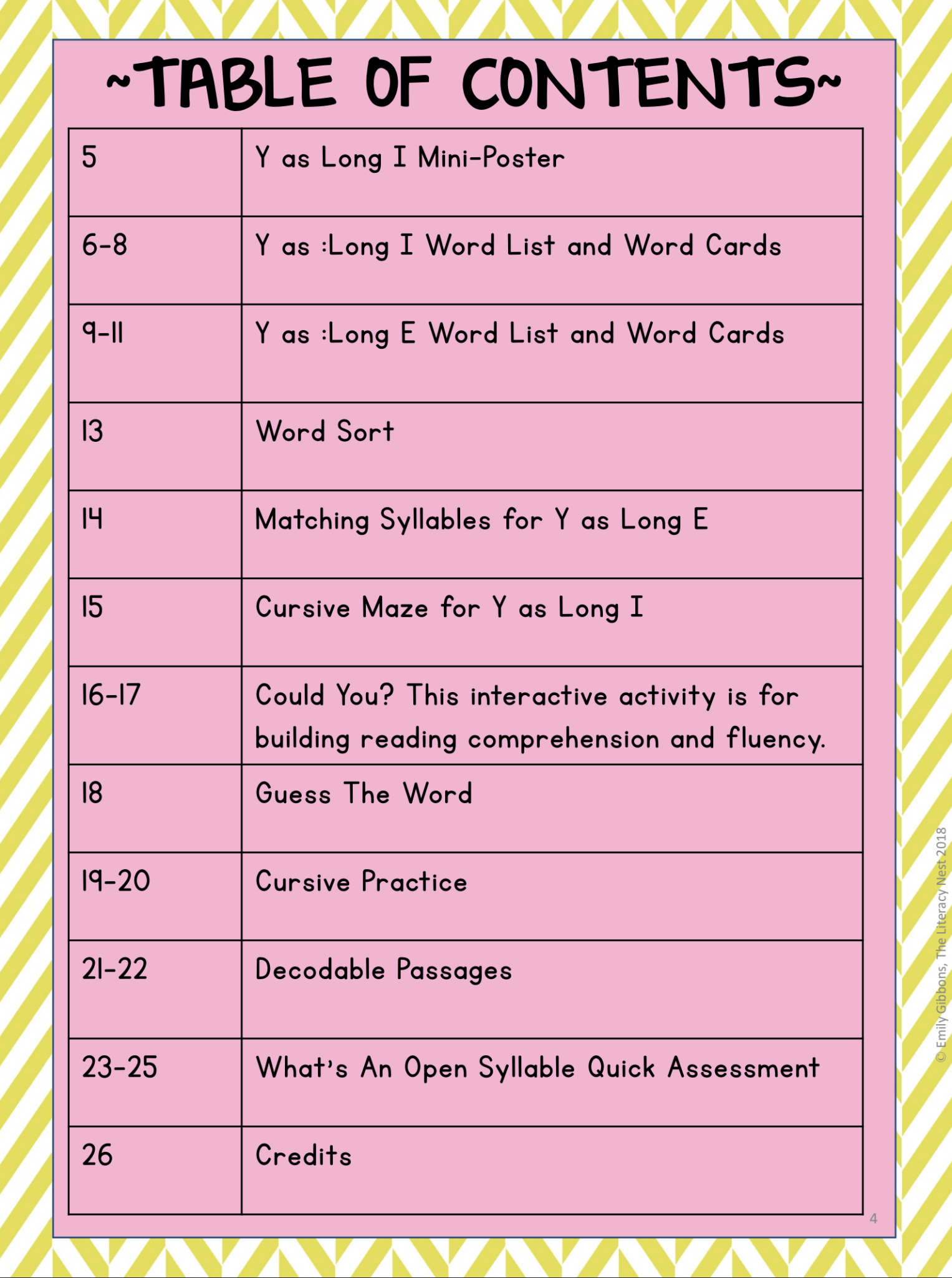 Y Vowel Sounds Multisensory Reading and Spelling Activities Orton ...