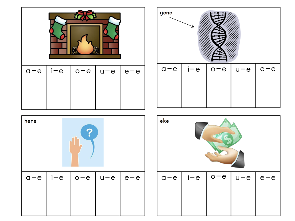 Long Vowel Clip Cards - The Literacy Nest