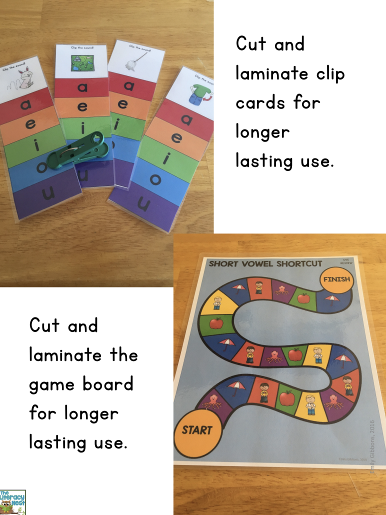 CVC Practice for Orton-Gillingham Lessons Level 1 - The Literacy Nest