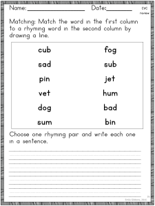 CVC Practice for Orton-Gillingham Lessons Level 1 - The Literacy Nest