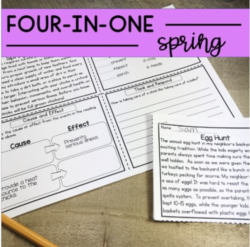 Reading Comprehension: Spring Passages | Upper Elementary | Virtual ...
