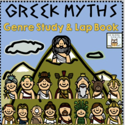 Greek Mythology Literacy Activities, Graphic Organizers and Lapbook ...