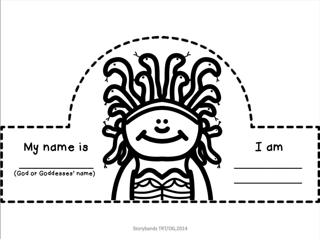 Greek Mythology Literacy Activities, Graphic Organizers and Lapbook ...