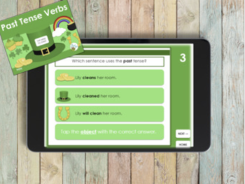 Verb Tenses Grammar Activities - St. Patrick's Day - The Literacy Nest