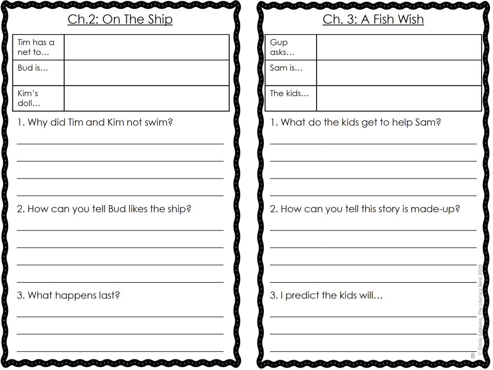 Sam is Stuck Literature Guide: Simple Words Chapter Book | Virtual ...