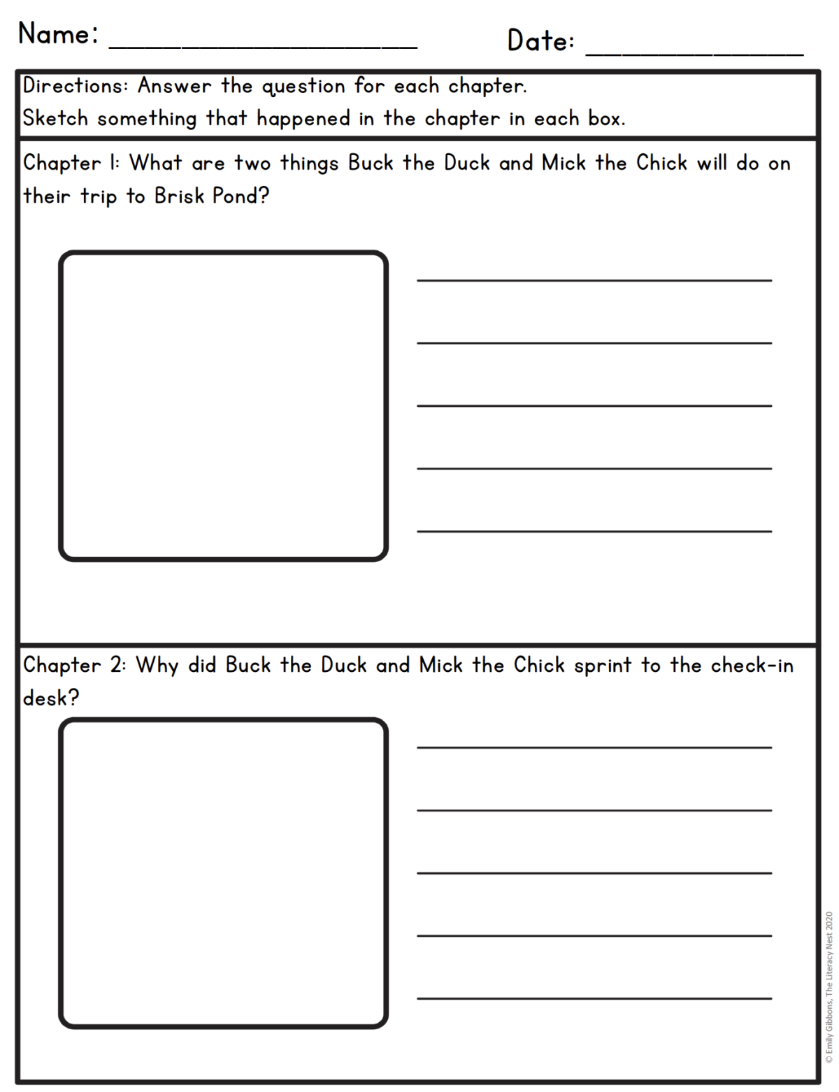 Simple Words Books Literature Guides Easy Read BUNDLE - The Literacy Nest