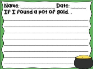 St. Patrick's Day Literacy Centers March Clip Cards Activities Freebie ...