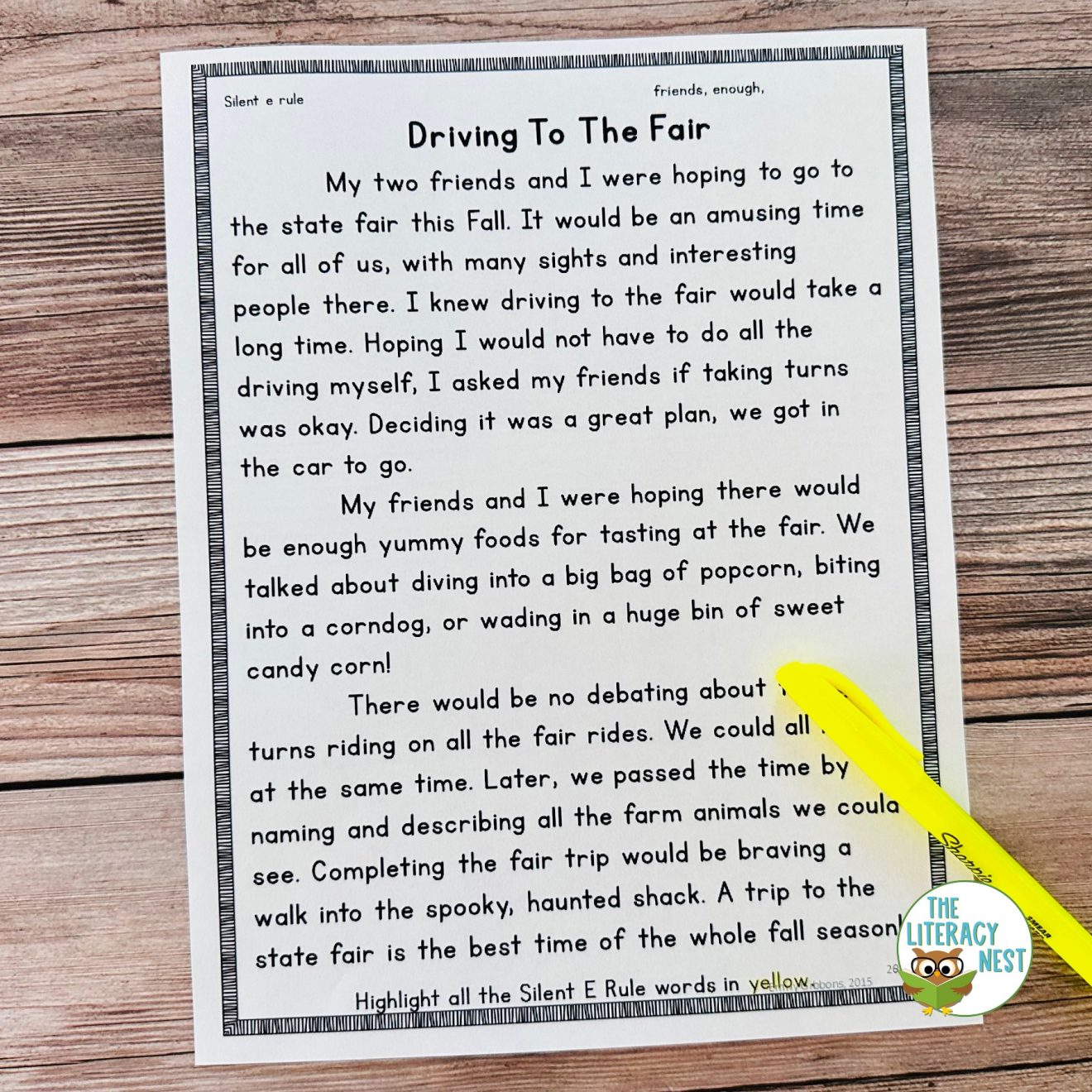 Silent E Rule Phonics Activities for Orton-Gillingham Lessons - The ...