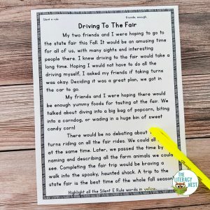 Silent E Rule Phonics Activities for Orton-Gillingham Lessons - The ...