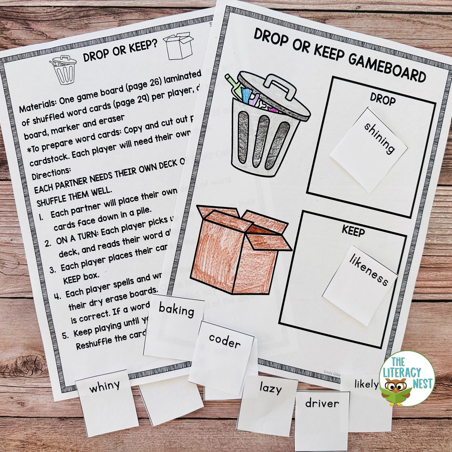 Silent E Rule Phonics Activities for Orton-Gillingham Lessons - The ...