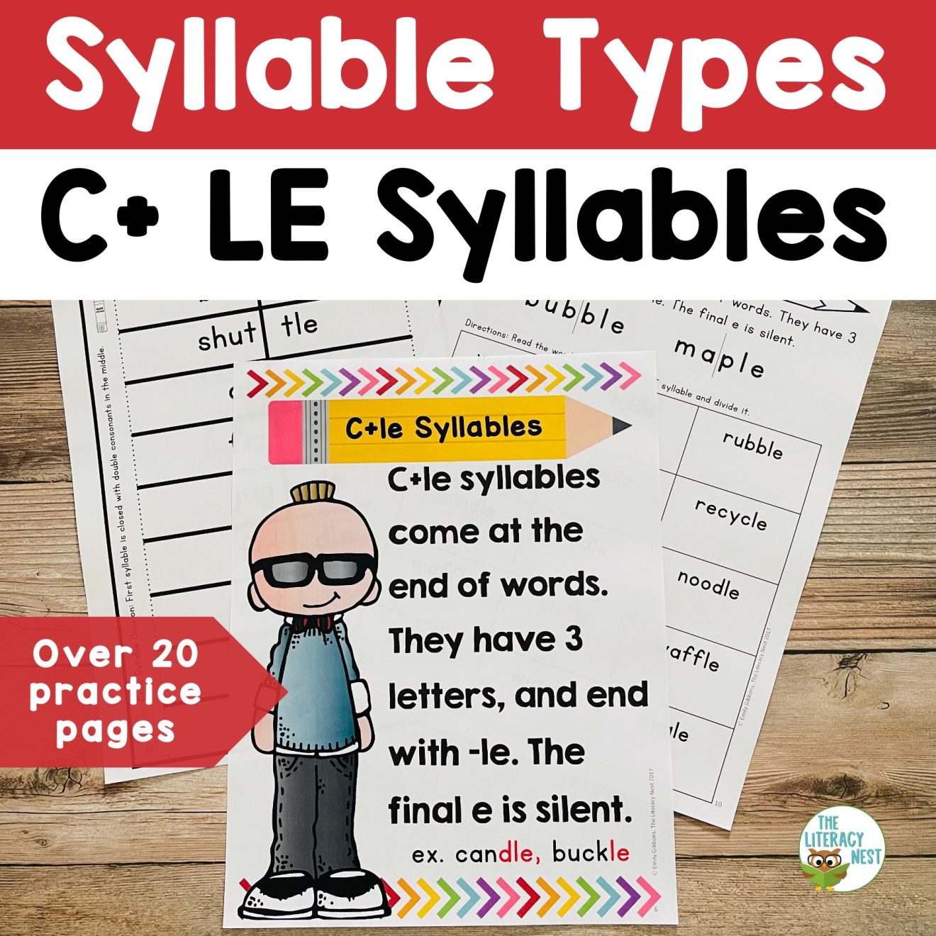 Decodable Passages for Consonant + LE Syllables - The Literacy Nest