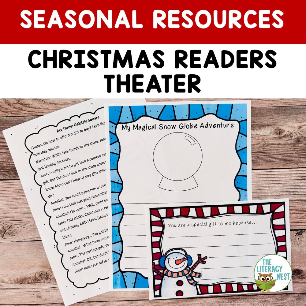Reader's Theater Script Fluency Activities for Christmas December - The ...