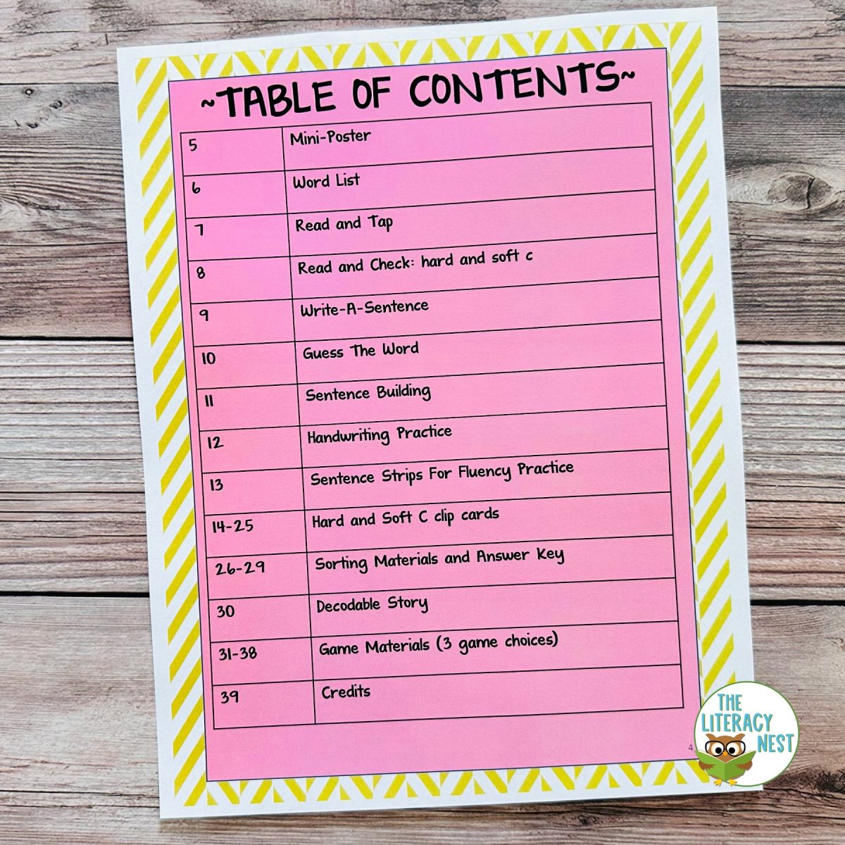 Hard C and Soft C Sounds Phonics Activities for Orton-Gillingham ...