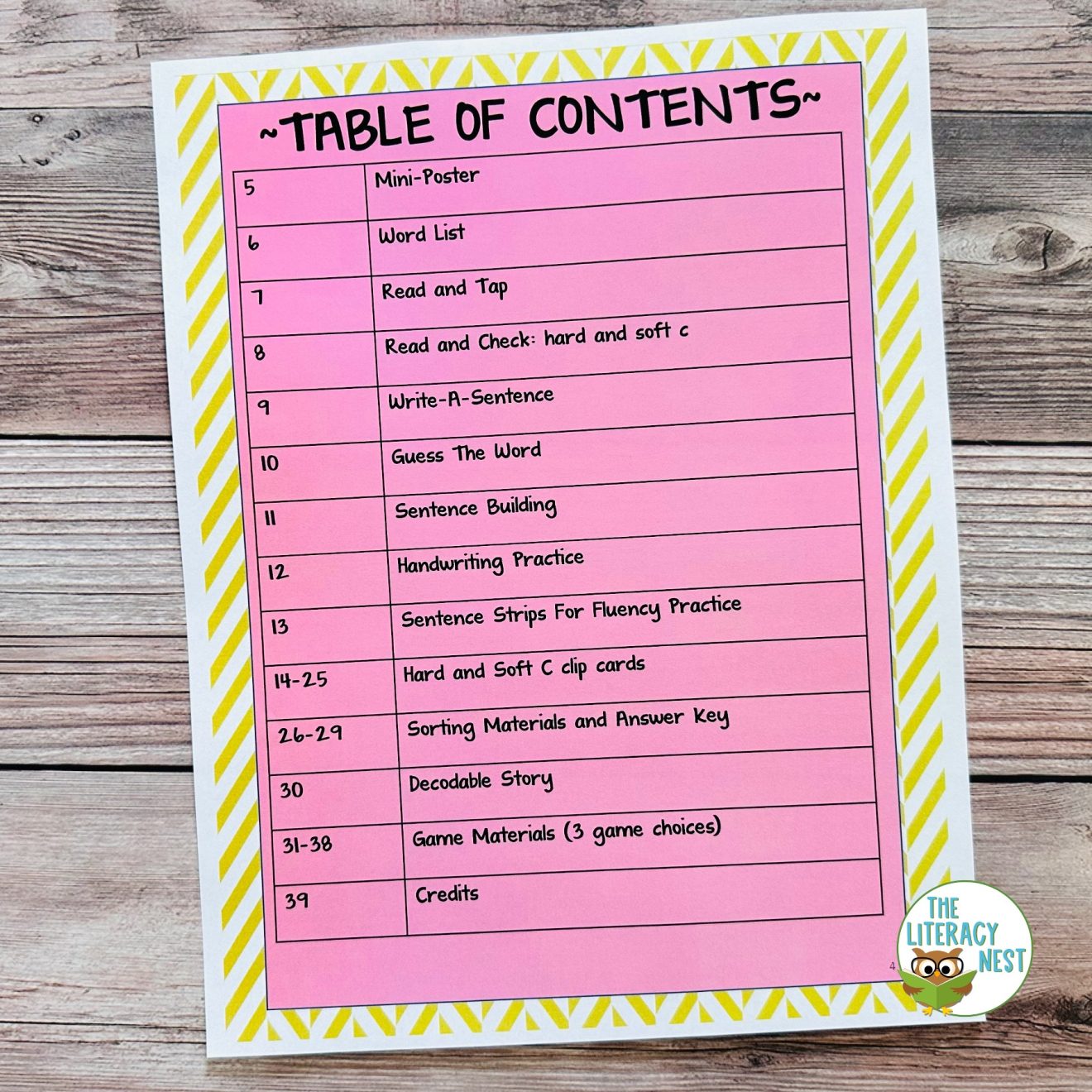 Hard C and Soft C Sounds Phonics Activities for Orton-Gillingham ...