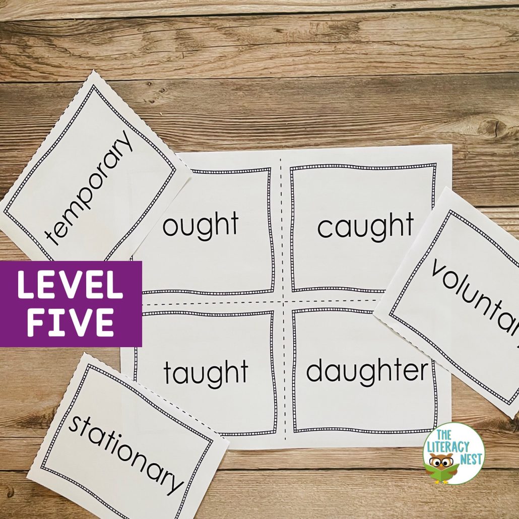 Decodable Words for Orton-Gillingham Lessons Bundle Levels 1-5 - The ...