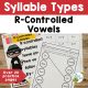 Syllable Types R-Controlled Vowels for Orton-Gillingham Lesson Plans ...