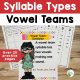 Syllable Types Vowel Teams Activities Orton-Gillingham Lessons - The ...