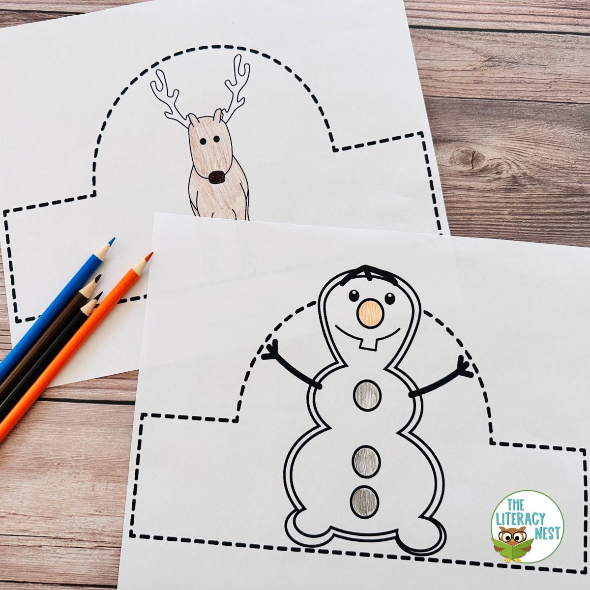 Holiday Writing Activity Cootie Catcher Stories for December - The ...