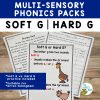Hard and Soft G Phonics Activities for Orton Gillingham Lessons - The ...