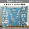 Orton Gillingham Sound Wall Portable supports Science of Reading - The ...