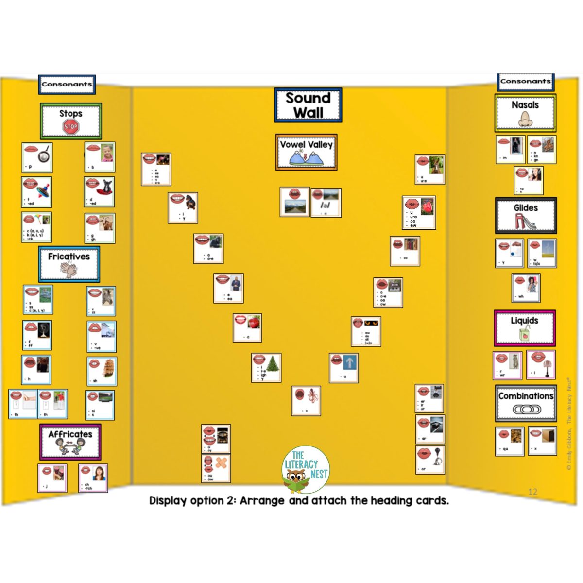 Orton Gillingham Sound Wall Portable supports Science of Reading - The ...