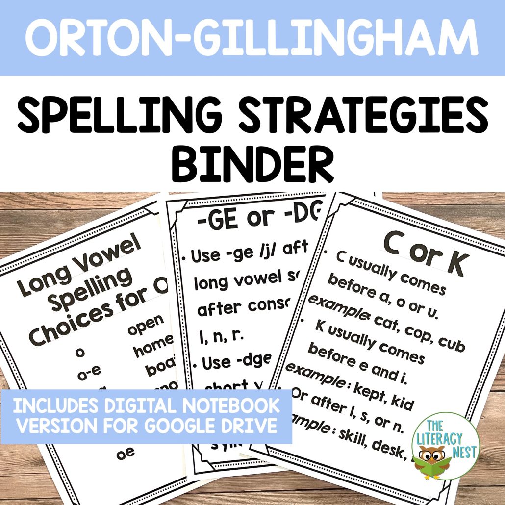 Reading and Spelling Rules for Systematic Phonics and Orton-Gillingham ...