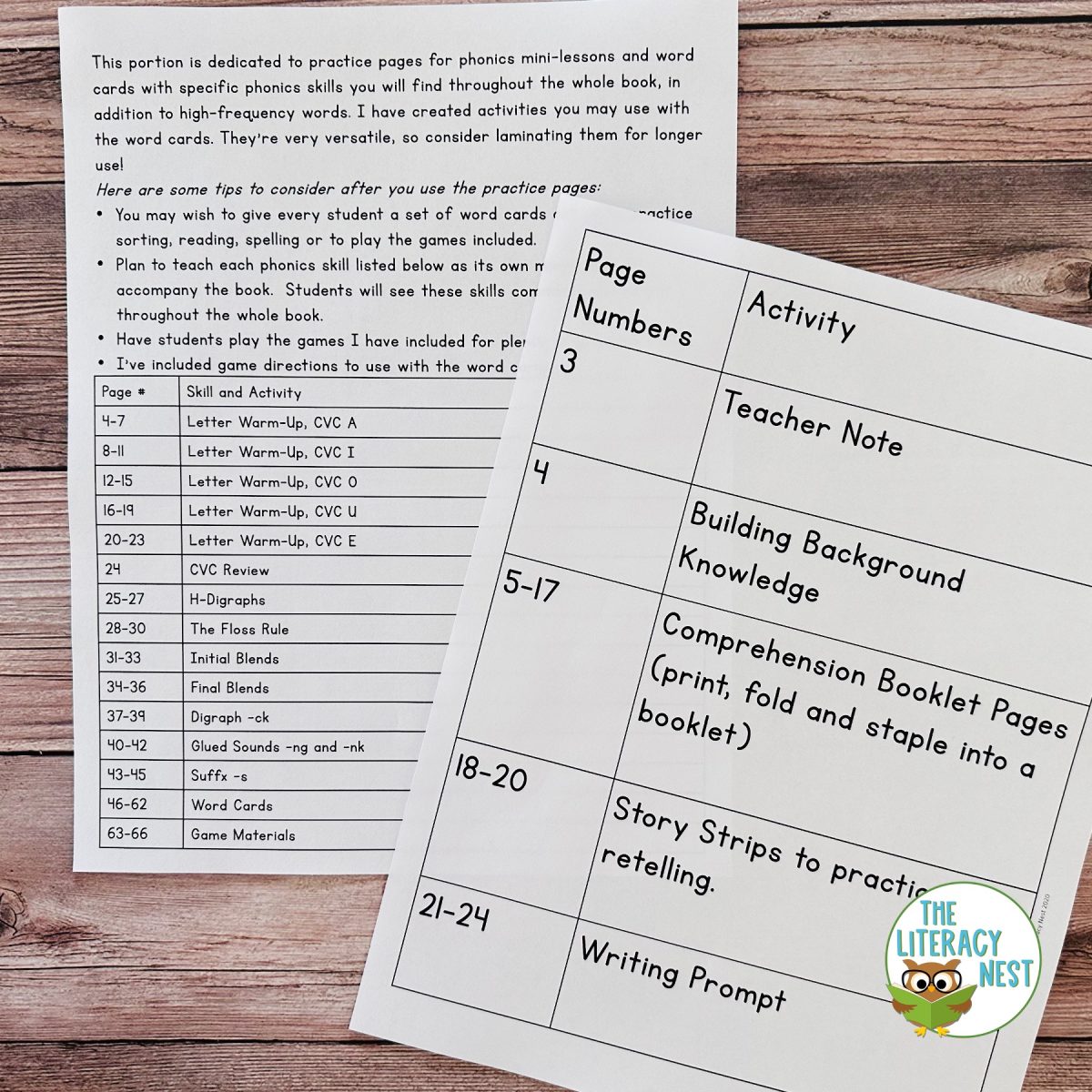 Book Companion Activities for Stash the Trash Decodable Reader - The ...