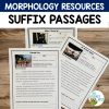 Morphology Reading Passages for Suffixes - The Literacy Nest