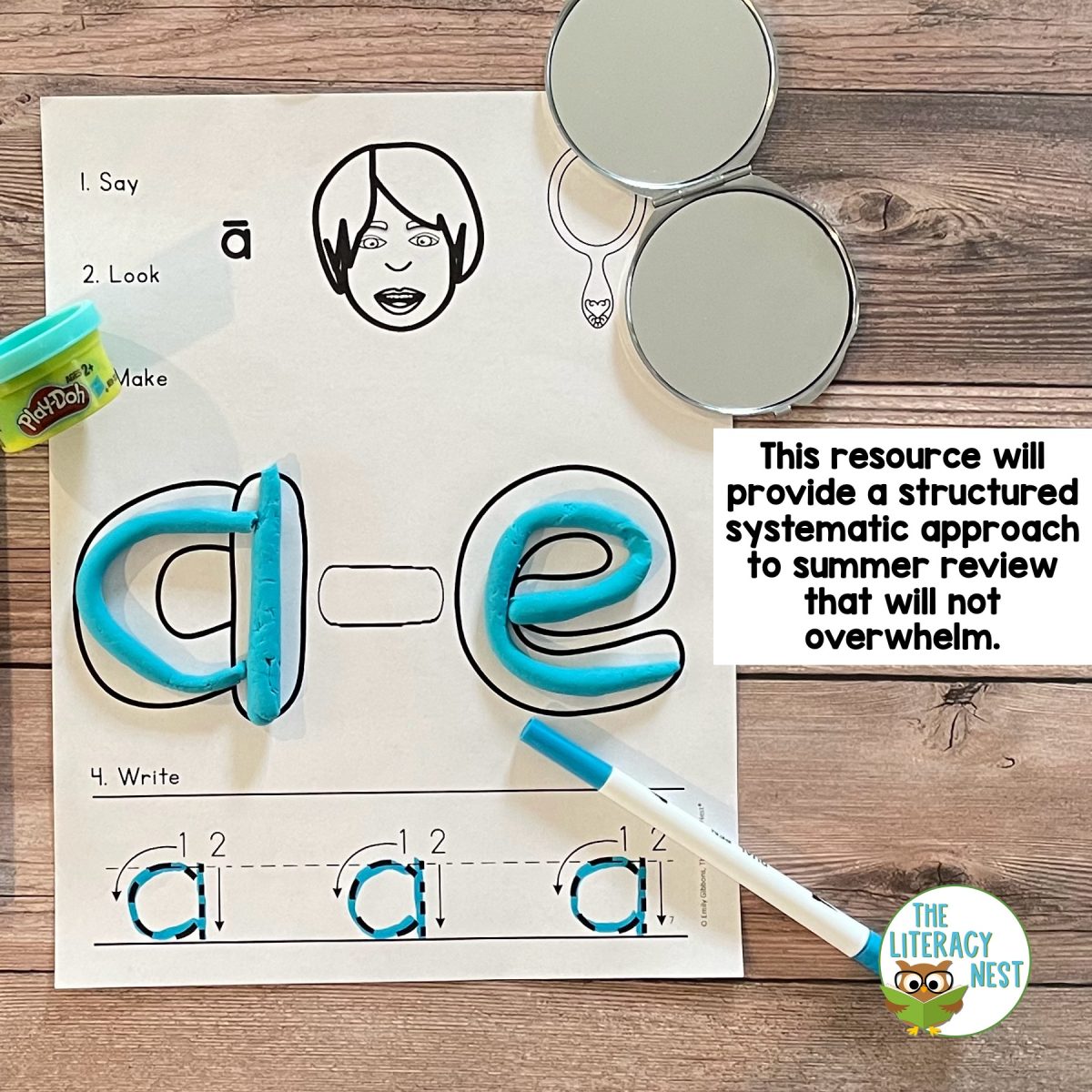 Summer Review Phonics Activities Bundle - The Literacy Nest