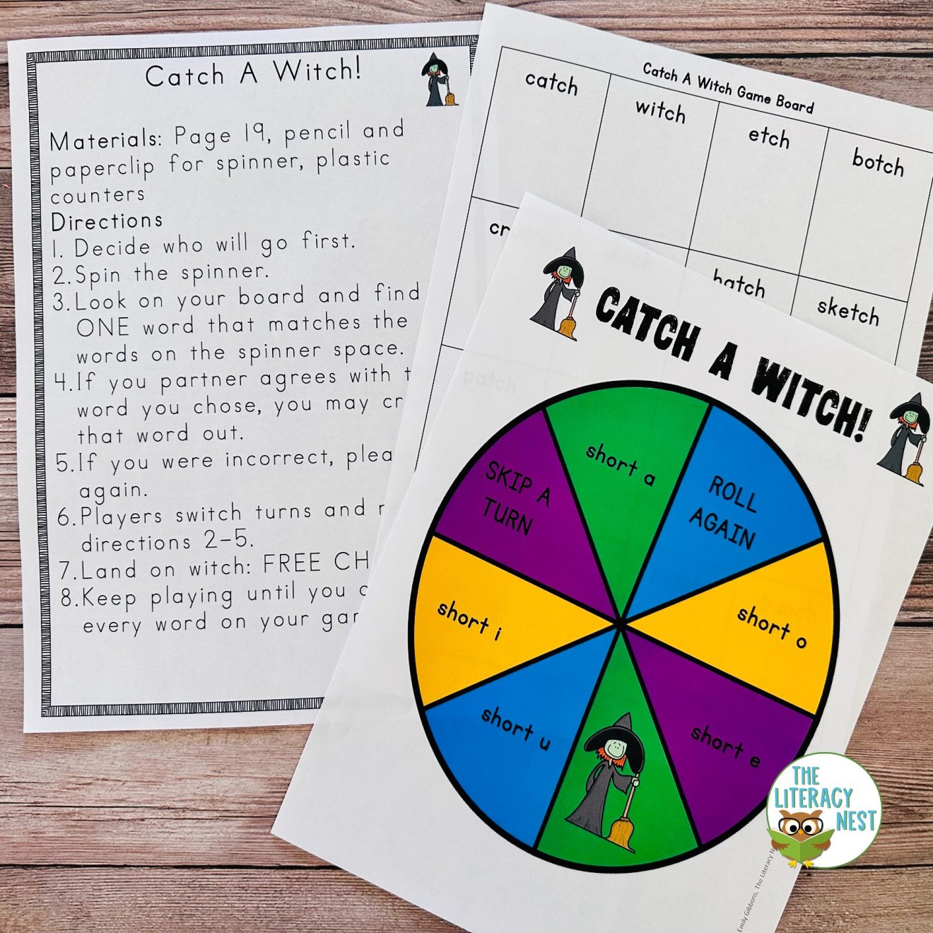 Trigraph TCH Orton-Gillingham Multisensory Activity - The Literacy Nest